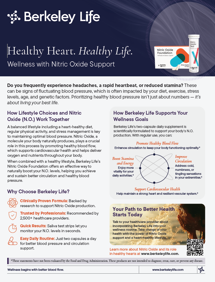 Heart Health 1-Sheet