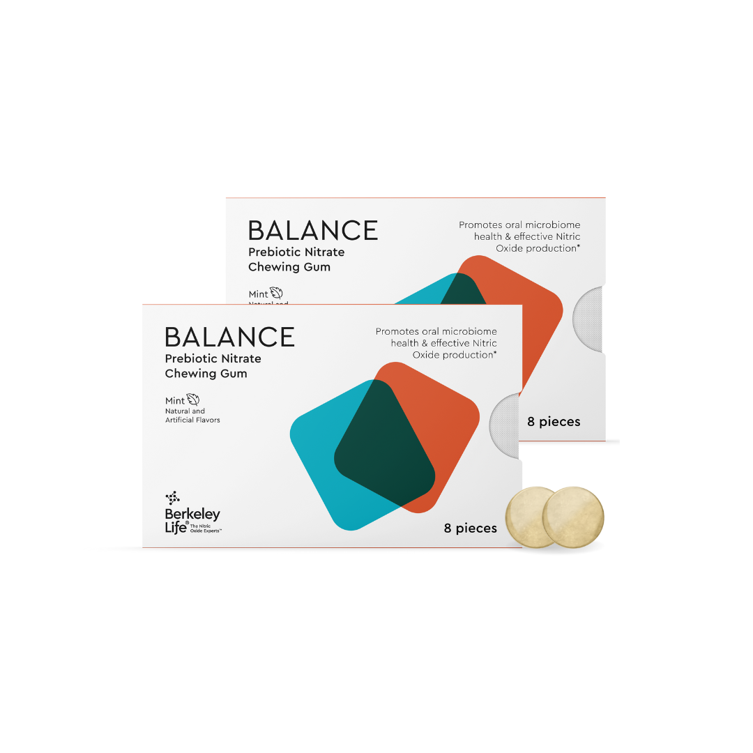 Prebiotic Nitric Oxide Boosting Nitrate Gum